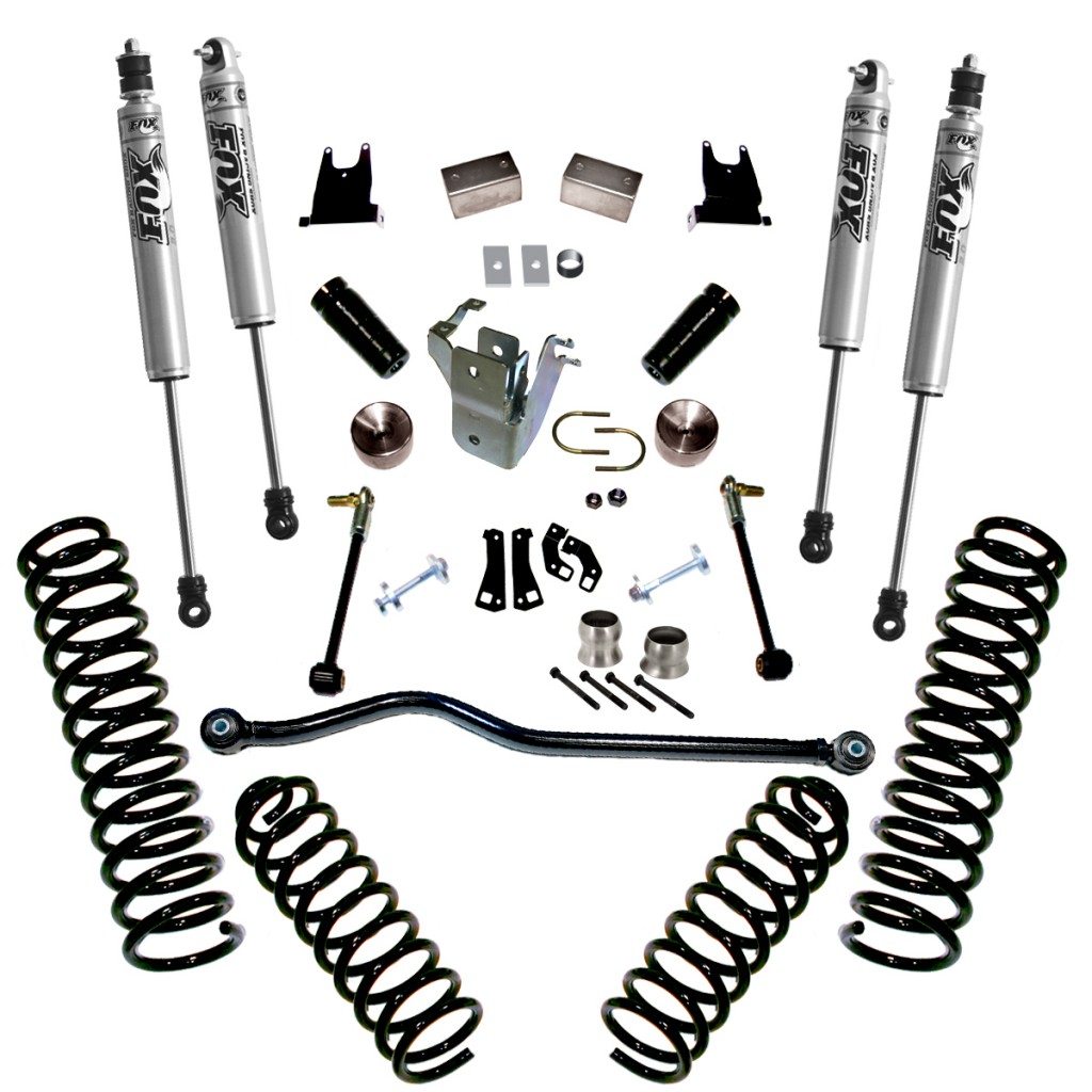 SuperLift 4" Suspension Lift Kit with Fox Shocks for Jeep Wrangler JK ...