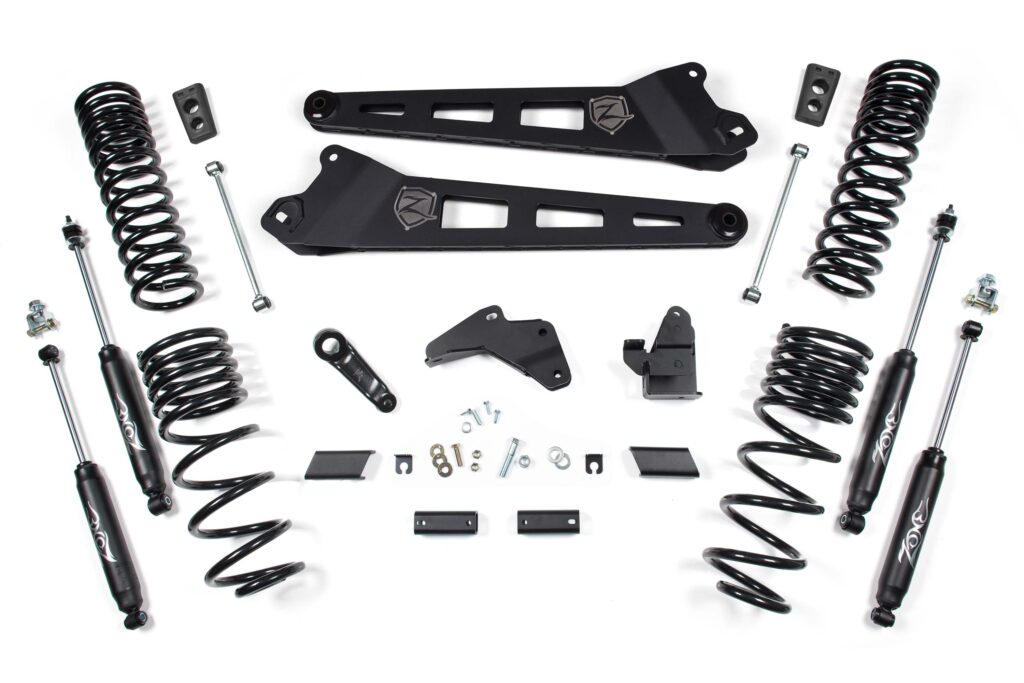 Zone Offroad 6.5" Replacement Radius Arms Lift Kit 2014-2018 Ram 2500 ...