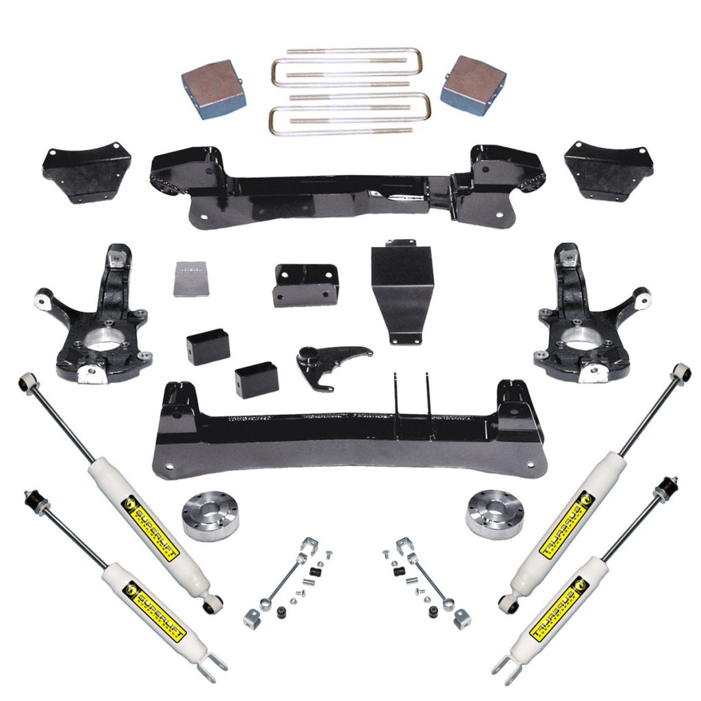 SuperLift 6" Lift Kit for 1999-2006 Chevy/GMC 1500 Pickup 4WD - Knuckle ...