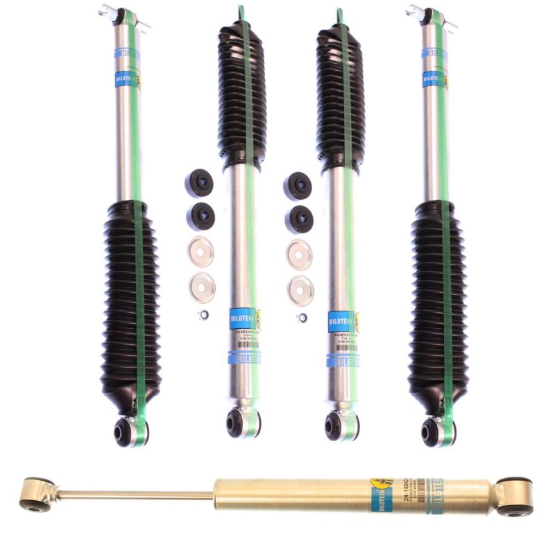 Bilstein 5100 1.5-3" Front 2" Rear Lift Shocks +Stabilizer 07-’18 Jeep ...