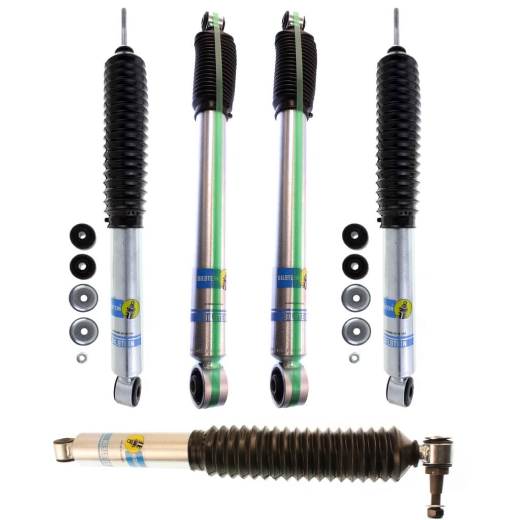 Bilstein 5100 4-6" Front and 4" Rear Lift Shocks +Stabilizer for 99-’10 ...