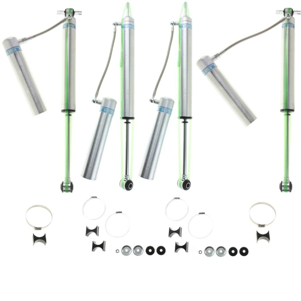 Bilstein 5160 3.5-5" Front and 4" Rear Lift Shocks 07-’14 JEEP Wrangler ...