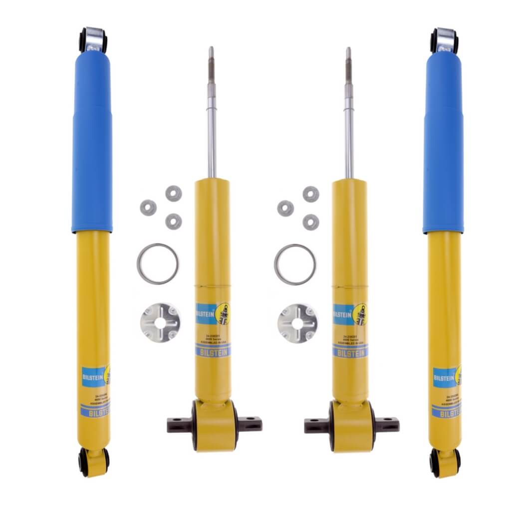 Bilstein 4600 Front, Rear Shocks for 2014-2018 GMC Sierra 1500 2WD/4WD