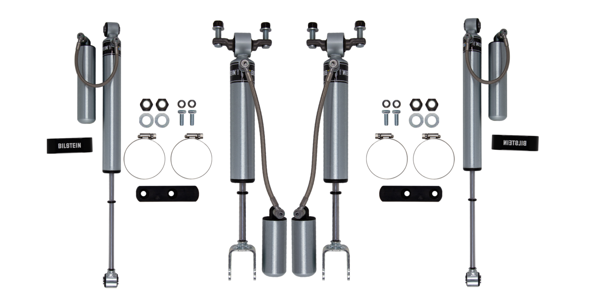 Bilstein 5160 0-1.5" Front, 0-2" Rear Lift Shocks 2011-2024 Chevy ...