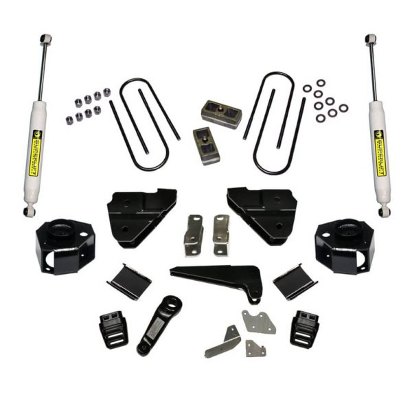 SuperLift 4" Lift Kit For 2013-2018 Dodge Ram 3500 4WD - with Front ...