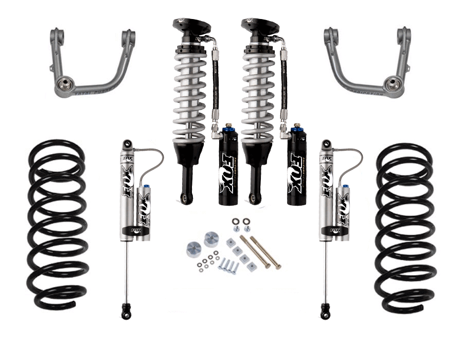 Bilstein 6112 0-3.5" Front Assembled Coilovers, 5160 0-2" Rear Lift Shocks 2010-2022 Toyota 4Runner