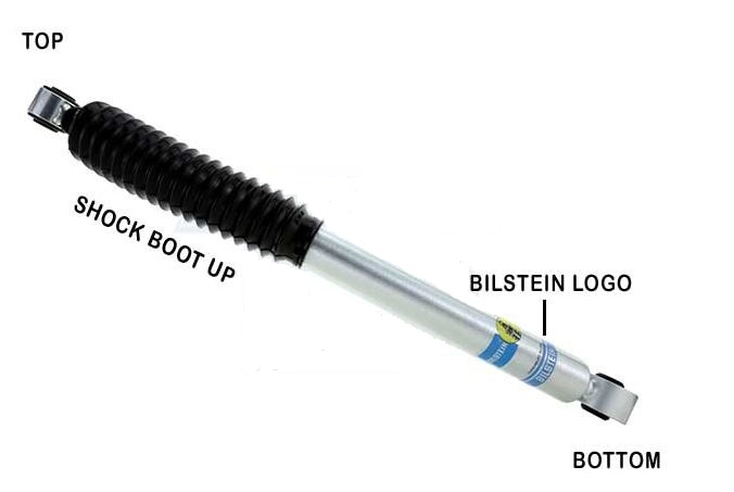 Does it matter which way I mount my Bilstein shocks? - suspensionlifts.com