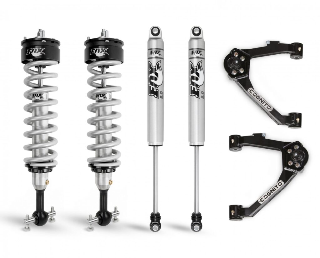 Cognito 3-Inch Performance Leveling Kit With Fox 2.0 IFP Shocks For 07 ...