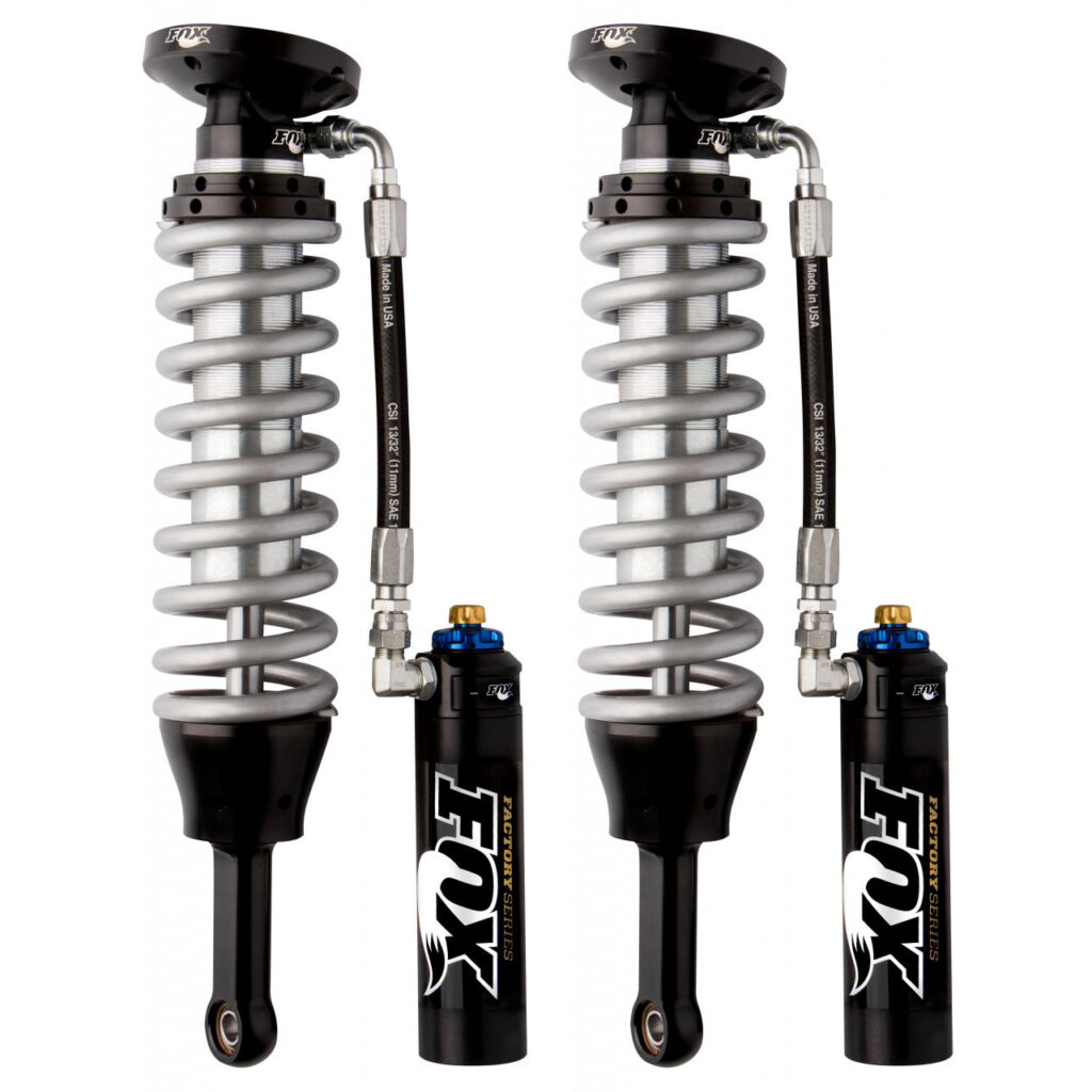 FOX Factory 2.5 Body 4-6" Front Lift Coilovers with Adjusters for 2011 ...