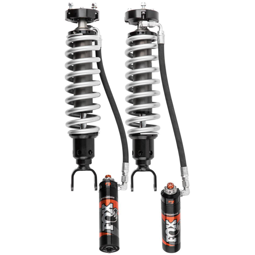 FOX Elite Series 2.5 Body 2" Lift Front Coilovers with Adjusters for ...