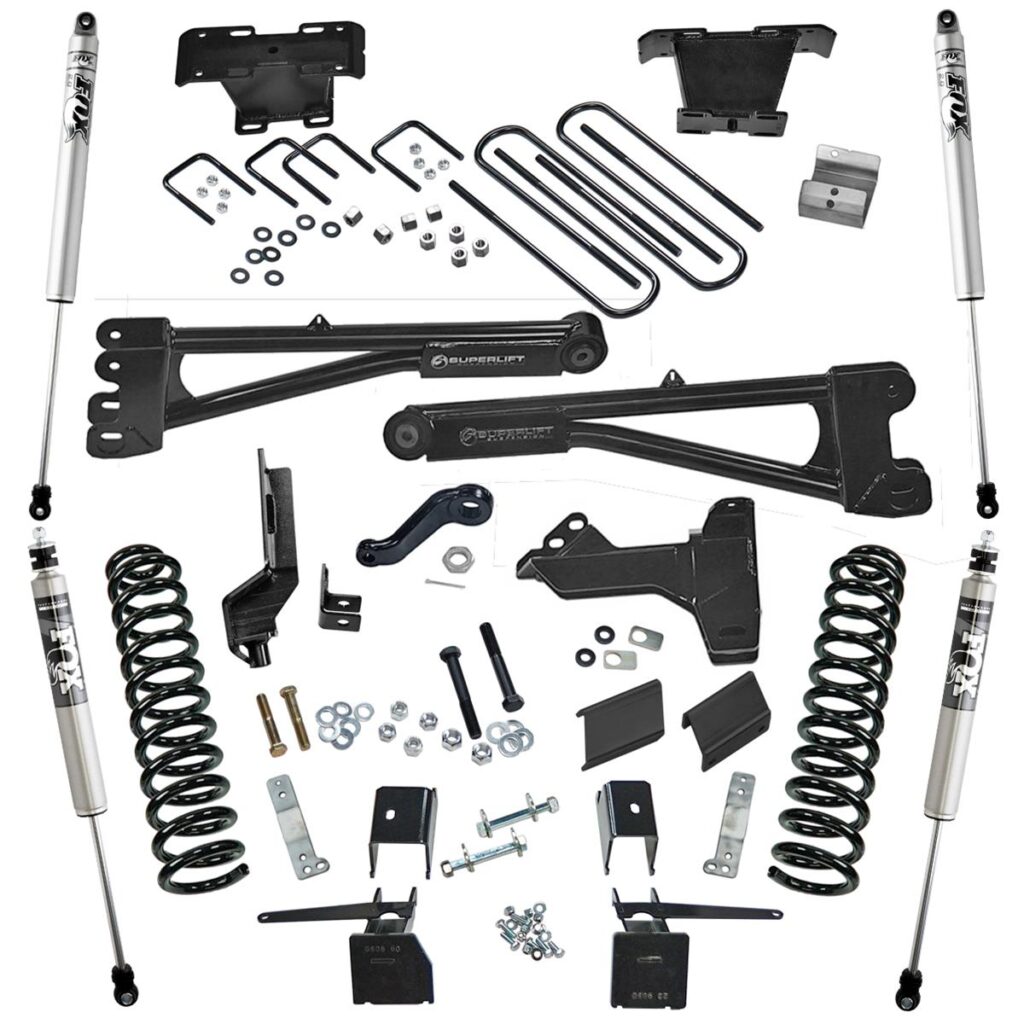SuperLift 6" Radius Arm Lift Kit 2017-2022 Ford F-250 F-350 Super Duty ...