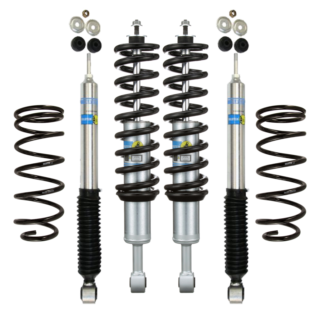 Bilstein 6112 0-3.5" Lift Coilovers 5100 Rear Shocks lift kit with coils for 2010-2023 Toyota ...