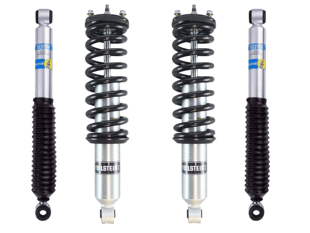 Bilstein 0-3.1" Front Lift 6112 Assembled Coilovers with rear 5100 Shocks for 1995-2004 Toyota ...