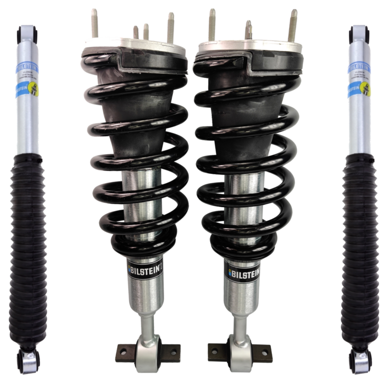Bilstein 6112 Front Assembled 0.3-2.5" Coilovers with rear 5100 Shocks for 2019-2024 Chevy/GMC ...