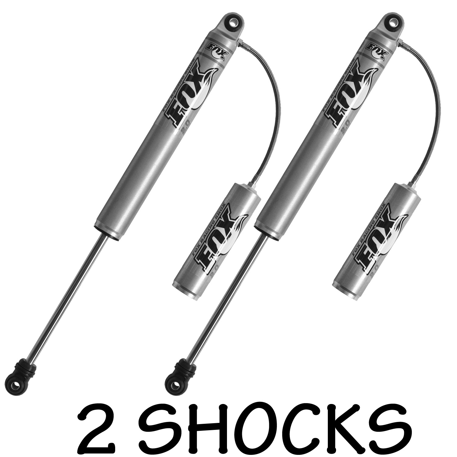 FOX 2.0 Performance 12" Travel, 30.5" Extended, 18.4 Collapsed Shocks ...