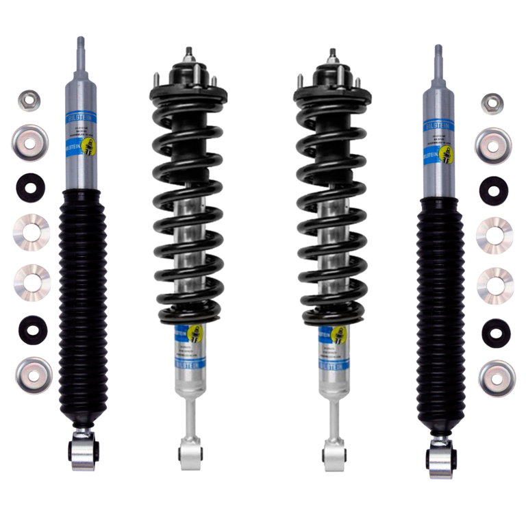 Bilstein 5100 with OME 2-2.5" Front Lift Assembled Coilovers and 0-2 ...