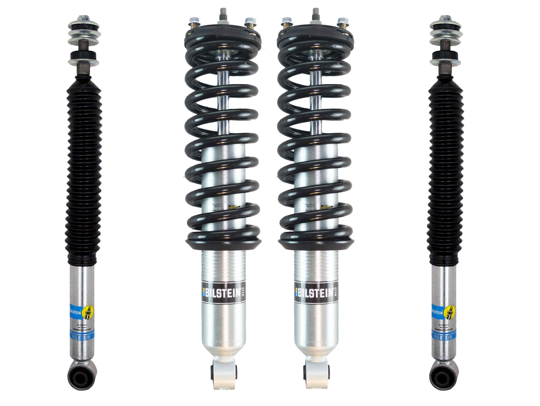 Bilstein 6112 Assembled 1.3-2.9" Front Coilovers 0-1" Rear Lift Shocks ...