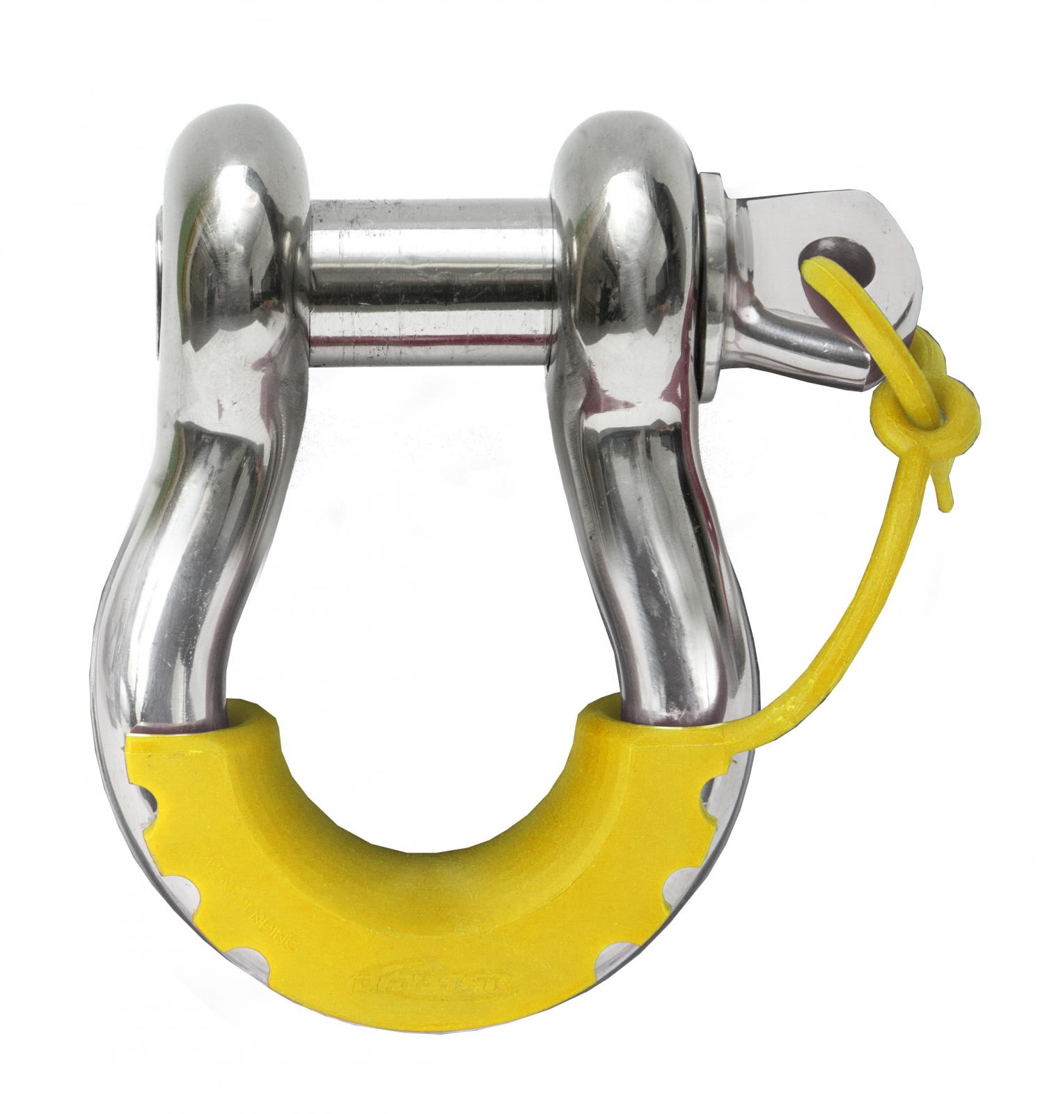 Daystar D Ring Lockers / Shackle Isolators Yellow Pair
