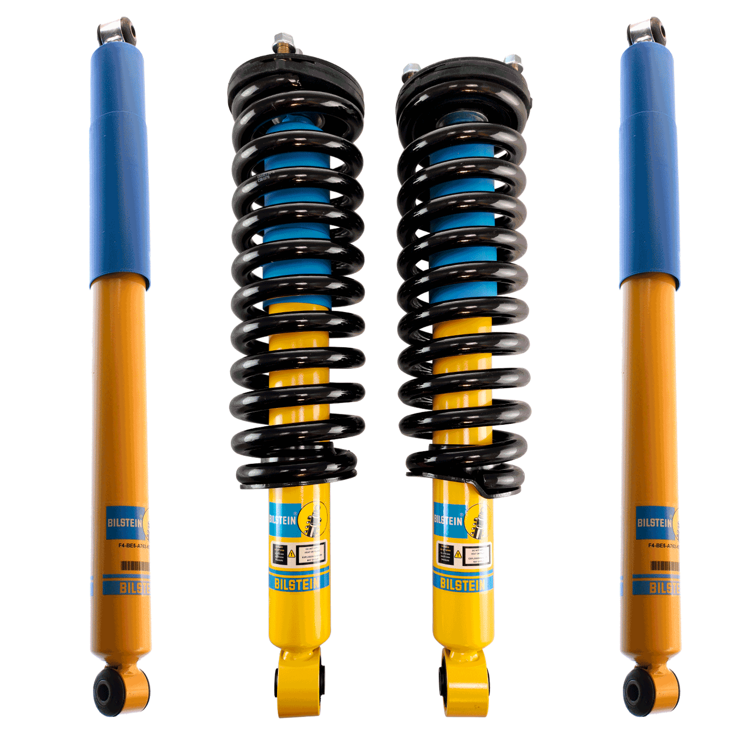Bilstein 4600 Front Assembled Coilovers with OE Replacement Coils and ...