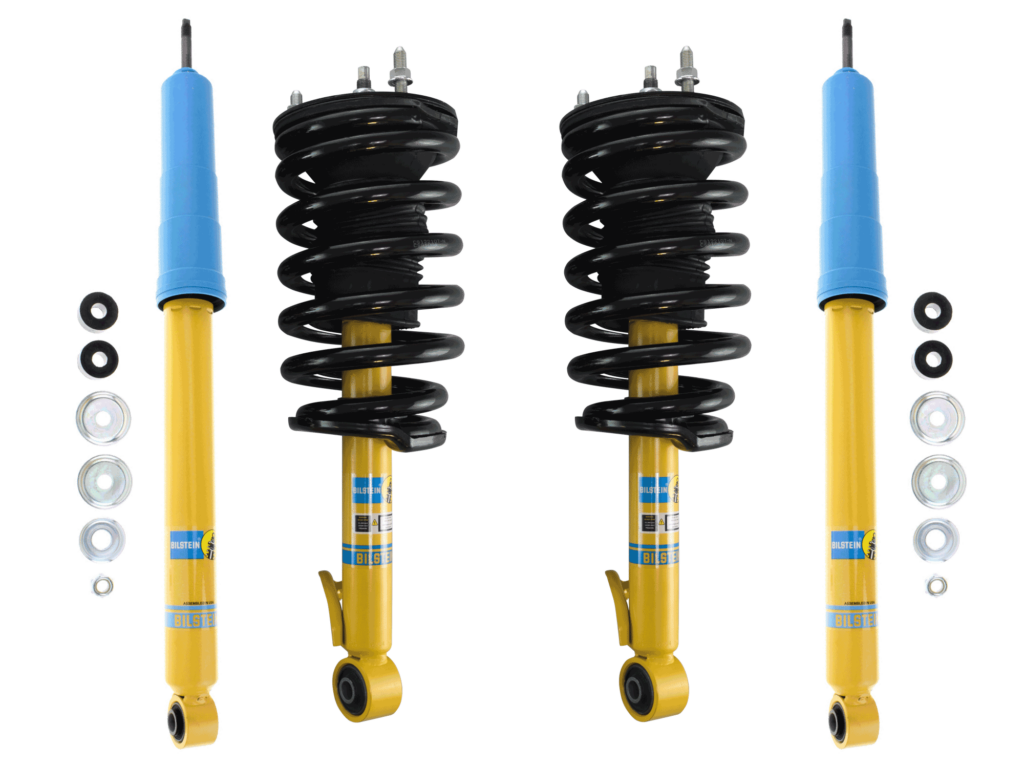 Bilstein 4600 Assembled Coilovers with OE Replacement Springs and Rear Shocks for 2005-2015 ...