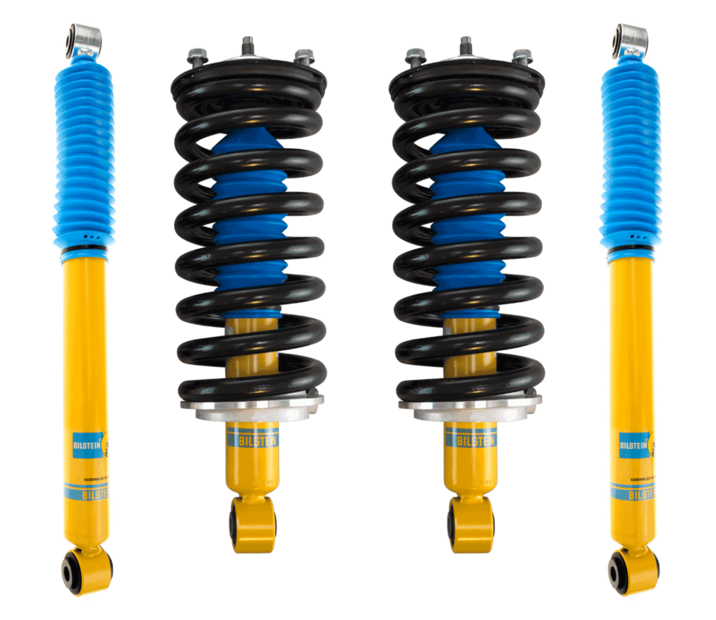 Bilstein 4600 Assembled Coilovers with OE Replacement Springs and Rear ...