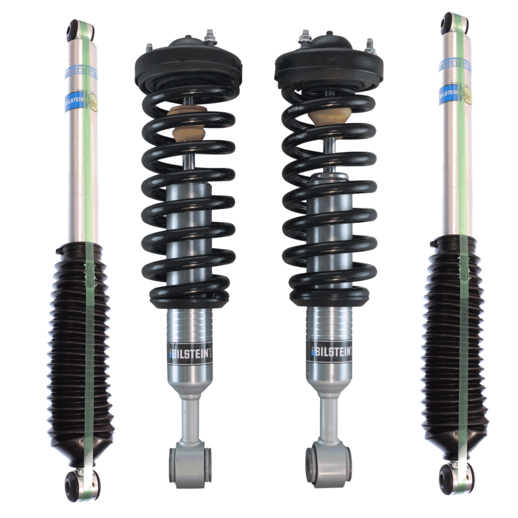 Bilstein 6112 0-2" Front Assembled Coilovers with 5100 Rear Shocks for ...