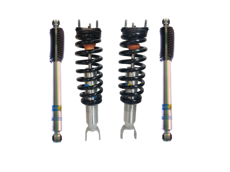 Bilstein 6112 0-2.75" Front Lift Assembled Coilovers, 5100 0-1" Rear Lift Shocks for 2011-2018 ...