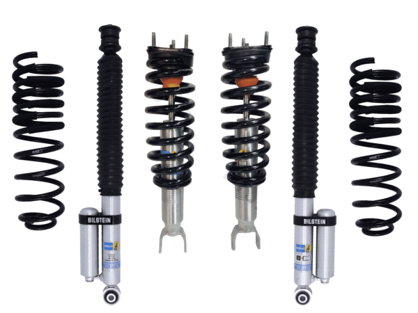 Bilstein 6112 0.6-2.6" Front Lift Assembled Coilovers 0-2" Rear 5160 Shocks and Rear Coils for ...