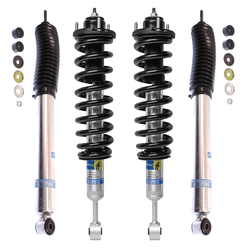 Bilstein/OME 5100 2-2.5" Front Lift Assembled Coilovers and Rear 5100 ...
