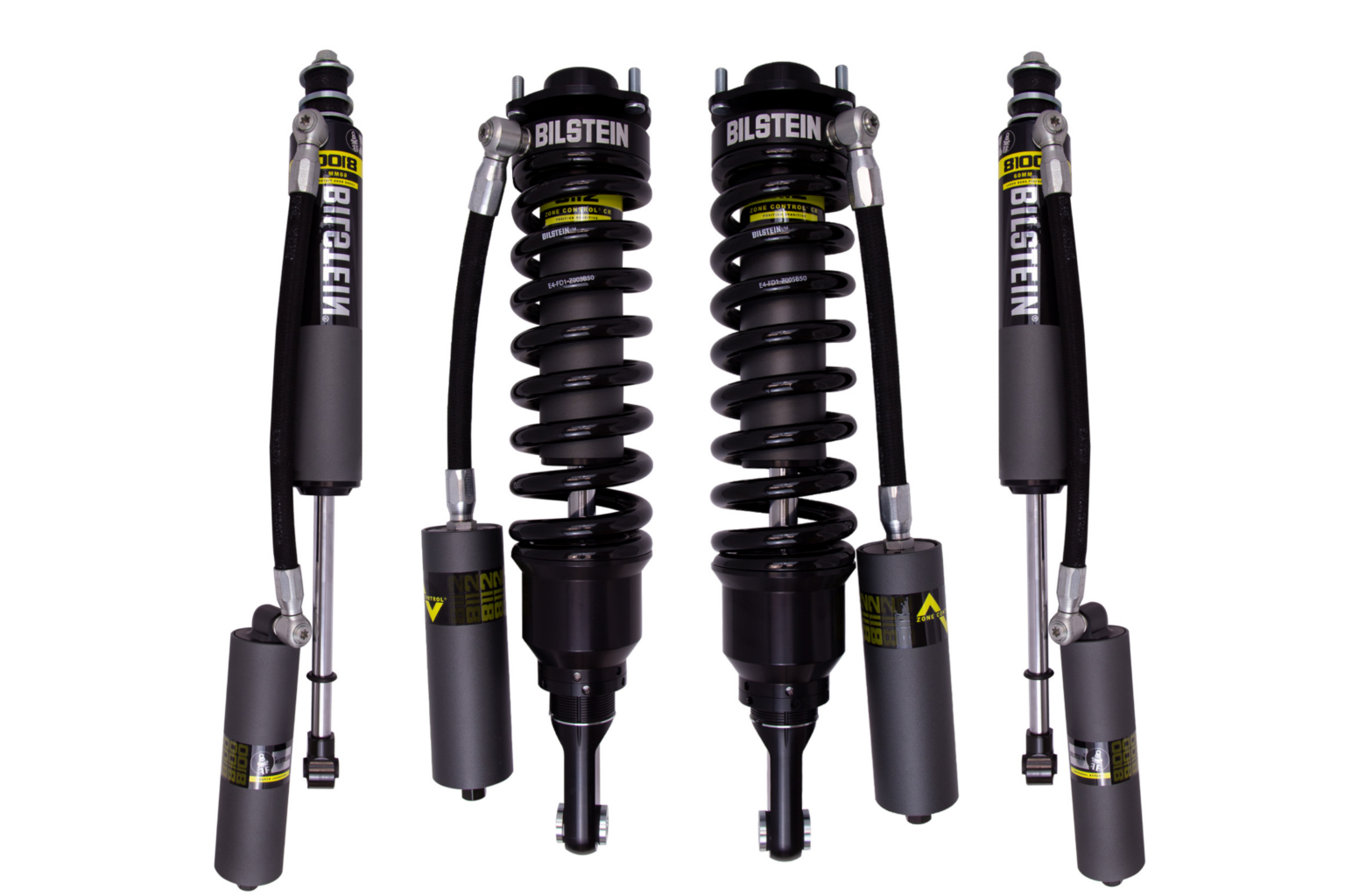 Bilstein B8 8112 0.9-2.6" Lift Coilovers and B8 8100 0-1.5" Rear Lift Shocks for 2005-2023 ...