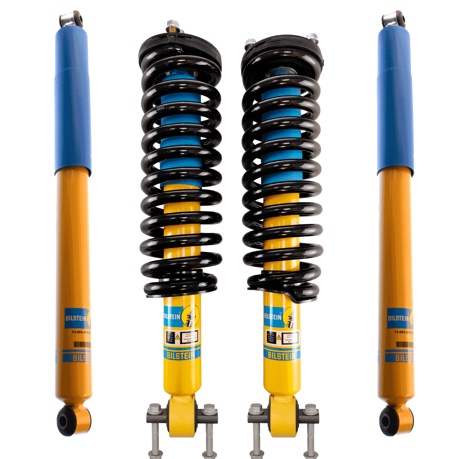 Bilstein 4600 Front Assembled Coilovers with OE Replacement Coils and ...