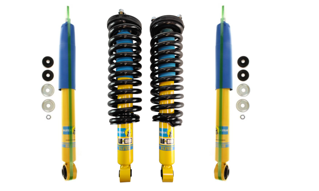Bilstein 4600 Front Assembled Coilovers with OE Replacement Springs and ...
