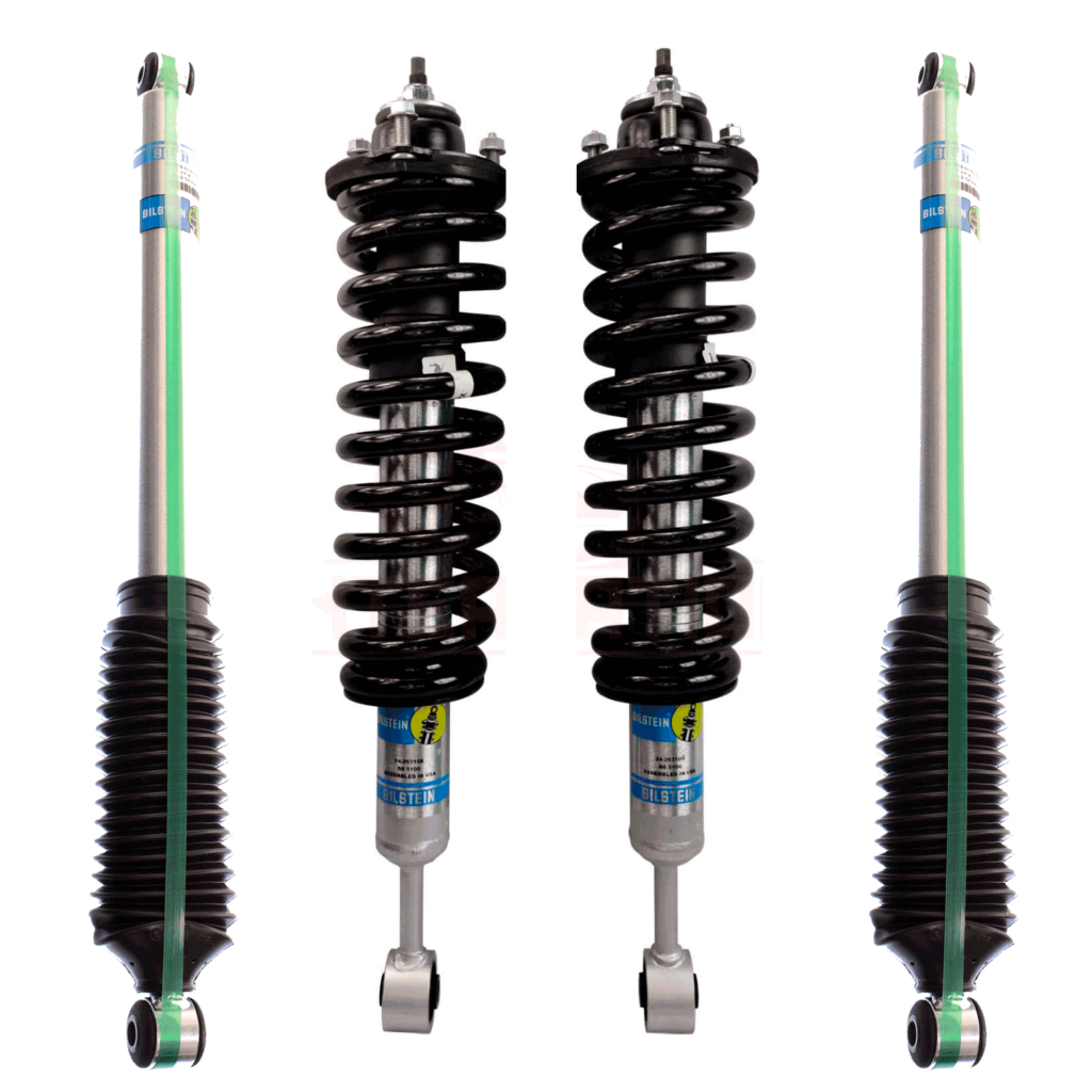 Bilstein 5100 0-2" Lift Front Coilovers with OE Replacement Coils and ...