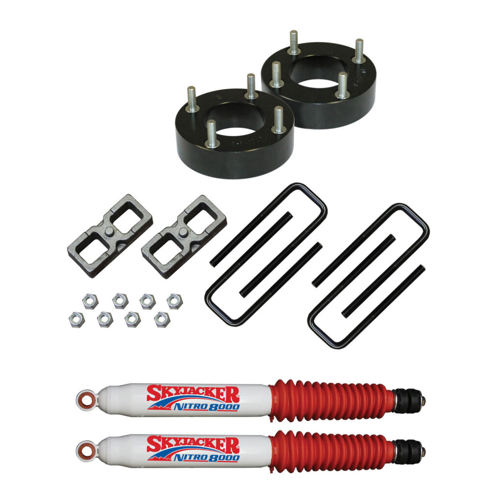 Skyjacker 2" Blocks Lift Kit with Nitro Shocks for 2007-2017 Toyota Tundra