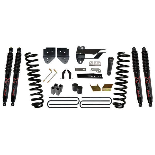 Skyjacker 6" Coils, Springs, Blocks, Spacers Lift Kit with Black MAX ...