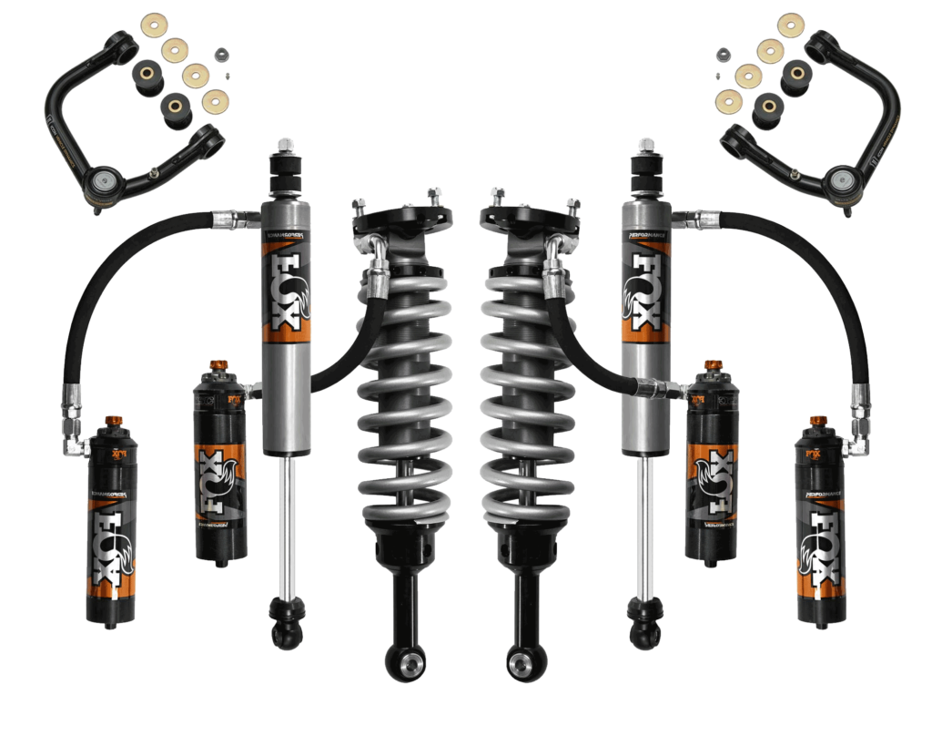 Fox Performance Elite 2-3" Front Rear Lift Kit Shocks with Adjusters ...