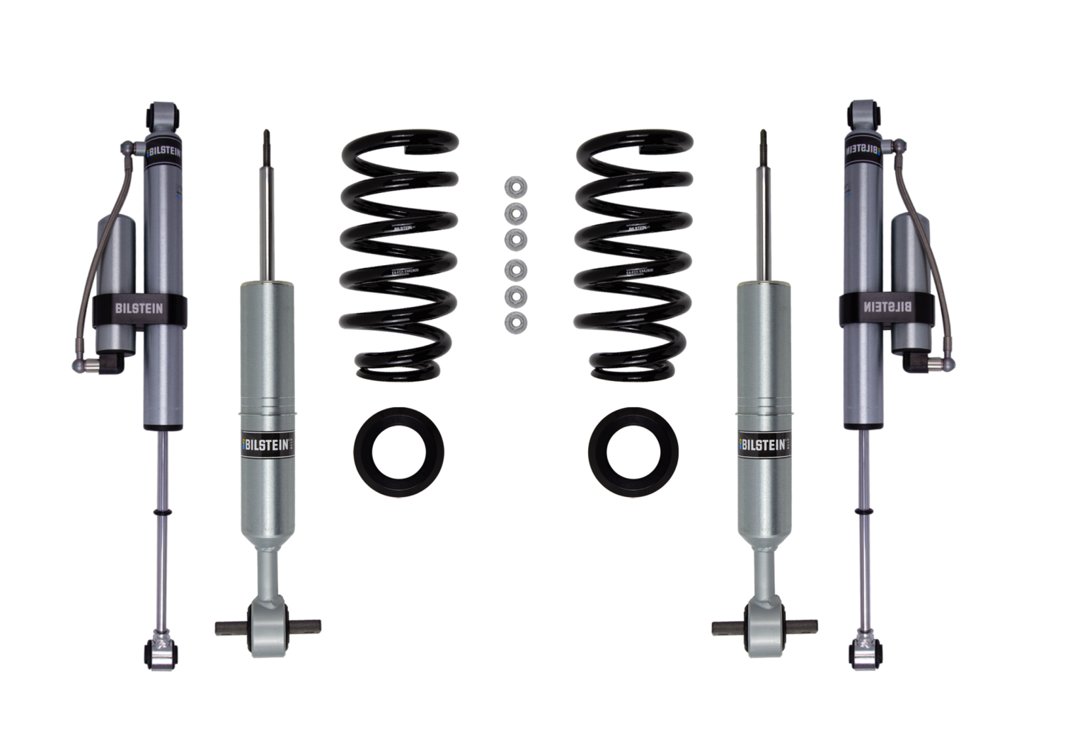 Bilstein B8 6112 0-1.2" Front Assembled Coilovers with B8 5160 RR 0-1″ Rear Lift Reservoir ...