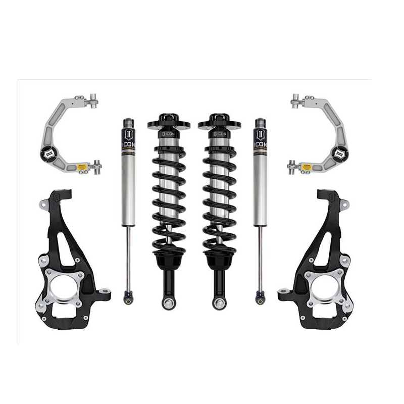ICON Stage 1 3.5-4.5" Lift Kit with Billet UCAs for 2021-2023 Ford F150 4WD