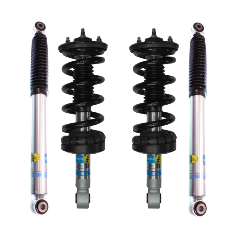 Bilstein 5100 0-2" Front Lift Assembled Coilovers and 0-1" Rear Lift Shocks for 2004-2015 Nissan ...