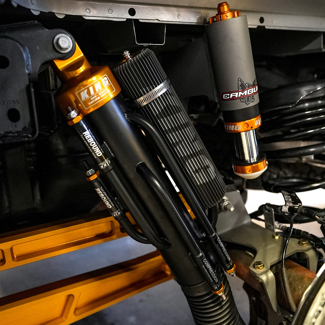 Camburg Ford Raptor 21-23 KINETIK Series Rear Trailing Arm Kit (GOLD)