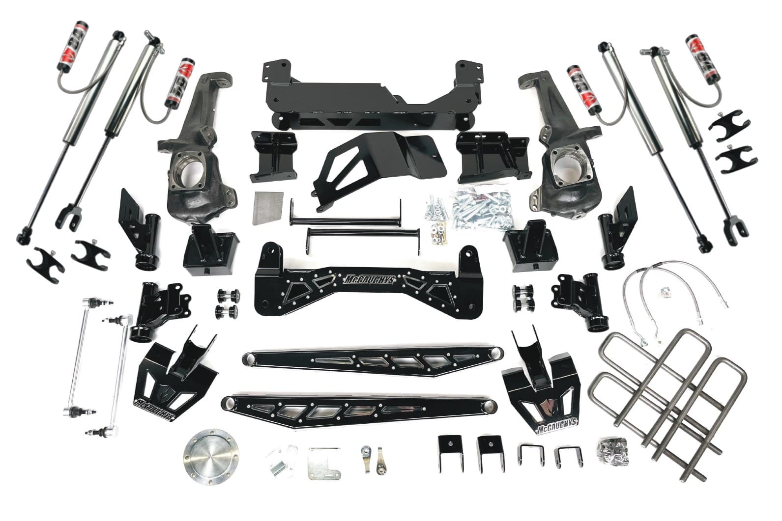 McGaughy's M84 Reservoir 7"-9" Lift Kit for 2020-2025 GM 3500 (#52457)