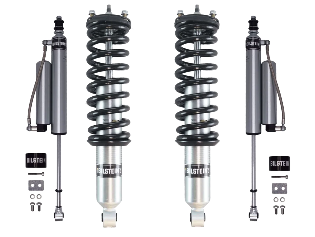 Bilstein 6112 0-3.5" Front Assembled Coilovers, 5160 0-2" Rear Lift Shocks 2010-2024 Toyota 4Runner